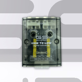 GS Audio Active Line Converter 4CH High/Low Level RCA with Remote Out